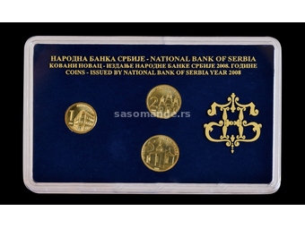 SRBIJA : kovani novac - izdanje NBS-a 2008 godina