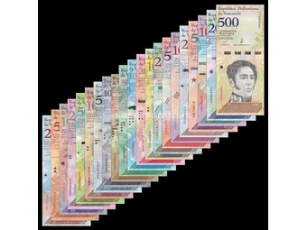 Venecuela VENEZUELA lot 21 novčanica 2012-2018 UNC