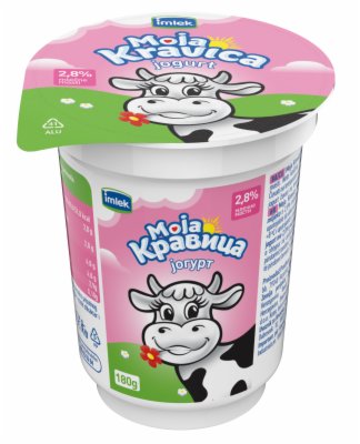 JOGURT MOJA KRAVICA 2,8%MM 180G CASA
JOGURT MOJA KRAVICA 2,8%MM 180G CASA