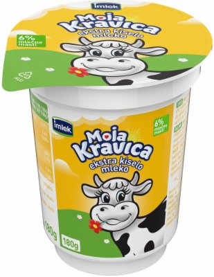 KISELO MLEKO MOJA KRAVICA EXTRA 6%MM 180G CASA
KISELO MLEKO MOJA KRAVICA EXTRA 6%MM 180G CASA