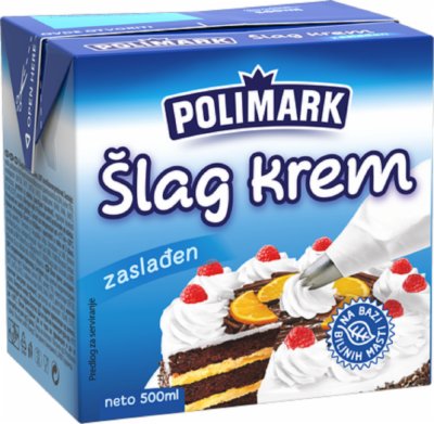 SLAG KREM ZASLADJEN POLIMARK 500ML
SLAG KREM ZASLADJEN POLIMARK 500ML