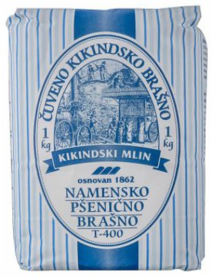 BRAŠNO PŠENIČNO TIP-400 MEKO KIKINDSKI MLIN 1KG
BRAŠNO PŠENIČNO TIP-400 MEKO KIKINDSKI MLIN 1KG