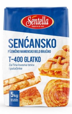 BRAŠNO PŠENICNO TIP-400 MEKO SENTELLA 5KG
BRAŠNO PŠENICNO TIP-400 MEKO SENTELLA 5KG