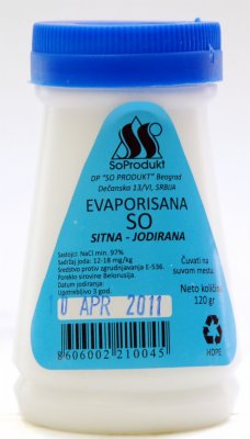 SO KUHINJSKA JODIRANA SOPRODUKT 120G DOZNA
SO KUHINJSKA JODIRANA SOPRODUKT 120G DOZNA