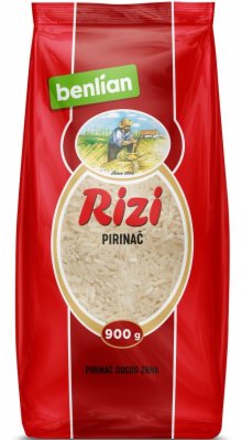 PIRINAČ DUGO ZRNO RIZI BENLIAN FOOD 900G
PIRINAČ DUGO ZRNO RIZI BENLIAN FOOD 900G