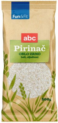 PIRINAČ OKRUGLO ZRNO ABC FUN&FIT 500G
PIRINAČ OKRUGLO ZRNO ABC FUN&FIT 500G