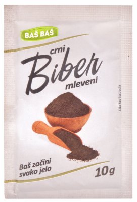 BIBER MLEVENI CRNI BAS BAS 10G
BIBER MLEVENI CRNI BAS BAS 10G