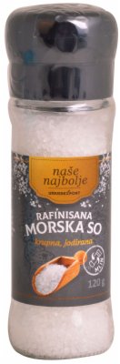 SO MORSKA KRUPNA NASE NAJBOLJE 120G MLIN
SO MORSKA KRUPNA NASE NAJBOLJE 120G MLIN