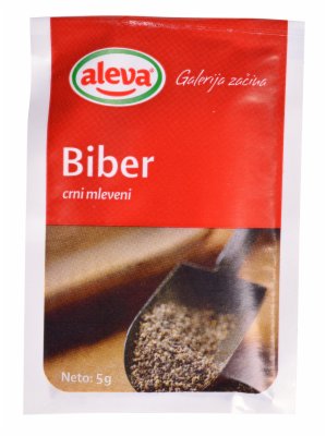 BIBER MLEVENI CRNI ALEVA 5G
BIBER MLEVENI CRNI ALEVA 5G