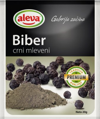 BIBER MLEVENI CRNI ALEVA 20G
BIBER MLEVENI CRNI ALEVA 20G