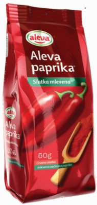 PAPRIKA MLEVENA SLATKA ALEVA 50G
PAPRIKA MLEVENA SLATKA ALEVA 50G