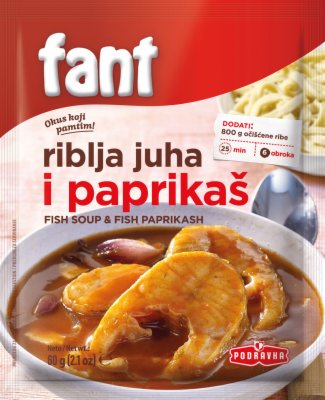 FANT ZA RIBLJU CORBU I PAPRIKAS 60G PODRAVKA
FANT ZA RIBLJU CORBU I PAPRIKAS 60G PODRAVKA