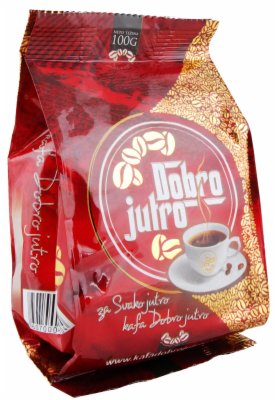 KAFA MLEVENA DOBRO JUTRO STRONG 100G
KAFA MLEVENA DOBRO JUTRO STRONG 100G