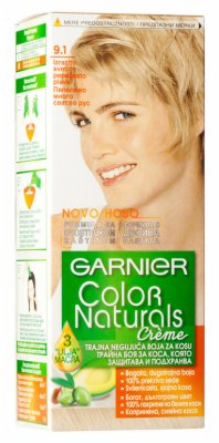 FARBA ZA KOSU COLOR NATURALS 9.1 GARNIER
FARBA ZA KOSU COLOR NATURALS 9.1 GARNIER