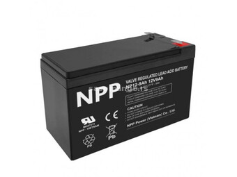 NPP VRLA-GEL LPG akumulator 12V/9AH/2,5KG ( ACCU129/Z )