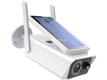 Spoljna IP kamera sa solarnim napajanjem