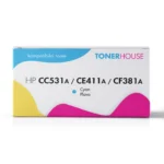 HP CC531A/CE411A/CF381A Toner Kompatibilni Plavi Cyan