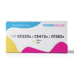 HP CC532A/CE412A/CF382A Toner Kompatibilni Žuti Yellow