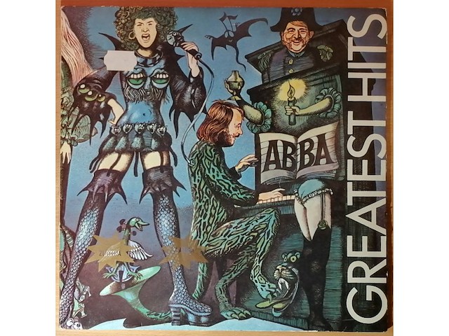 LP ABBA - Greatest Hits (1977) zlatna + zlatna, VG/NM