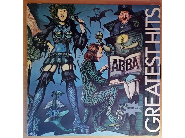 LP ABBA - Greatest Hits (1976) srebrna, VG-/VG+,