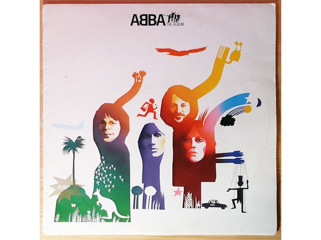 LP ABBA - The Album (1978) zlatna, VG-/VG+, vrlo dobra