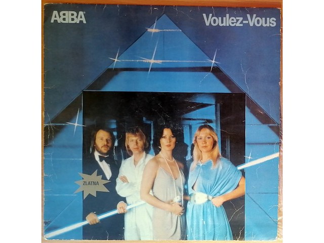 LP ABBA - Voulez-Vous (1980) zlatna, 6. pressing, VG-