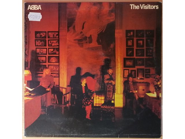 LP ABBA - The Visitors (1982) 1. press, VG-/VG+