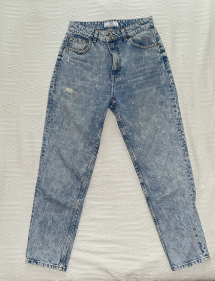 Zenske BERSHKA mom jeans farmerice