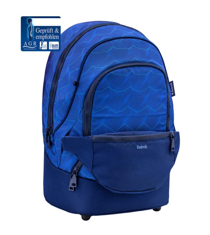 Ranac školski anatomski Belmil Premium 338-84/P Estate blue 85706