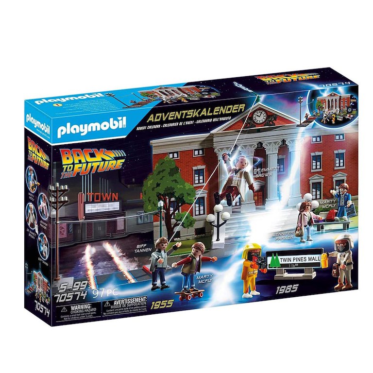 Playmobil Advent Kalendar Back to the future 70574 – 30722