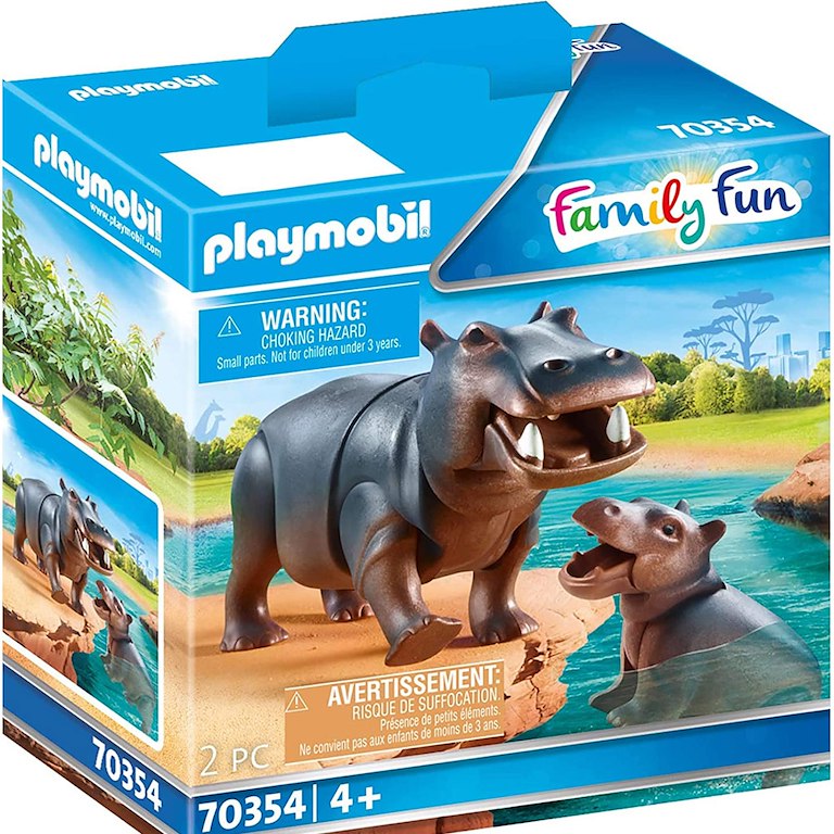 Playmobil Family Fun Hippo 70354 – 23903