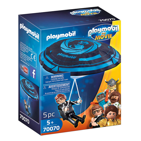 Playmobil Movie Rex Dasher sa padobranom 70070 – 20840