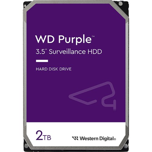 Western Digital 2TB WD Purple 3.5″ SATA HDD/ hard disk za video nadzor | WD23PURZ