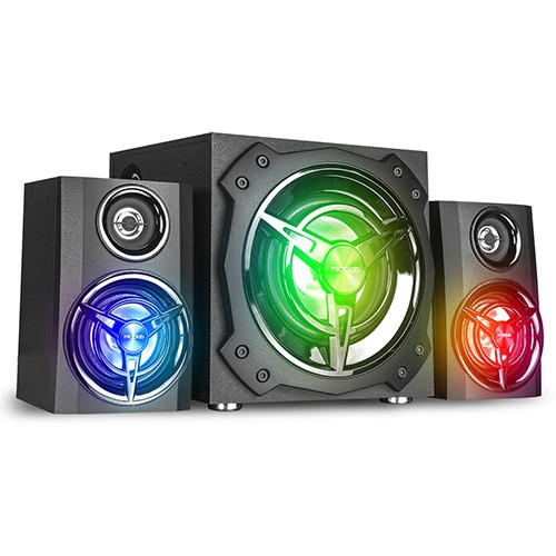 Microlab Multimedia Bluetooth speaker Microlab T11, 2.1 42W RMS (26W, 2x8W) SD, USB, Bluetooth, 3.5m RGB light | T11 LED