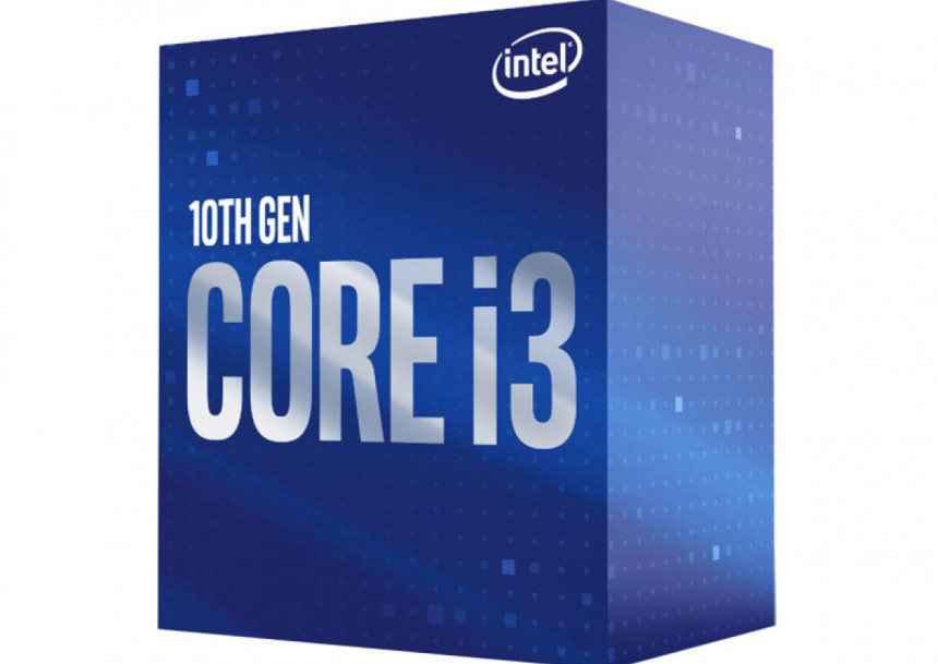 CPU S1200 INTEL Core i3-10100F 4 cores 3.6GHz (4.3GHz) Box