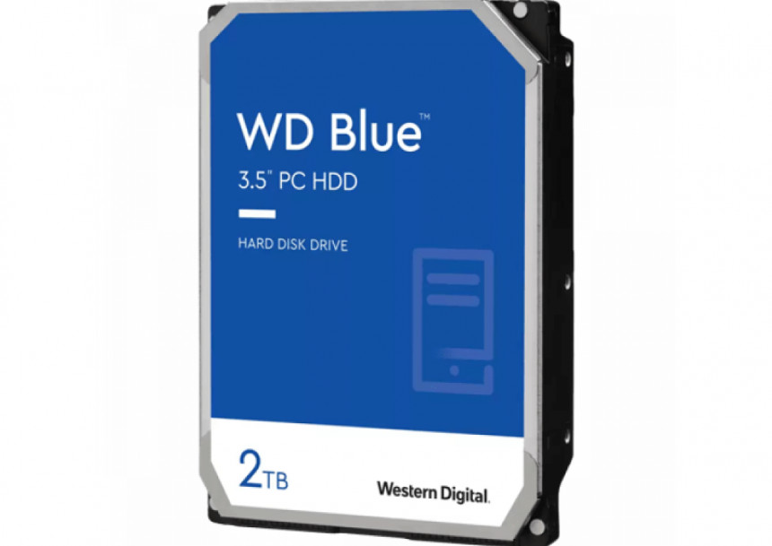 HDD WD 2TB 3.5" SATA III 256MB 7.200rpm WD20EZBX Blue