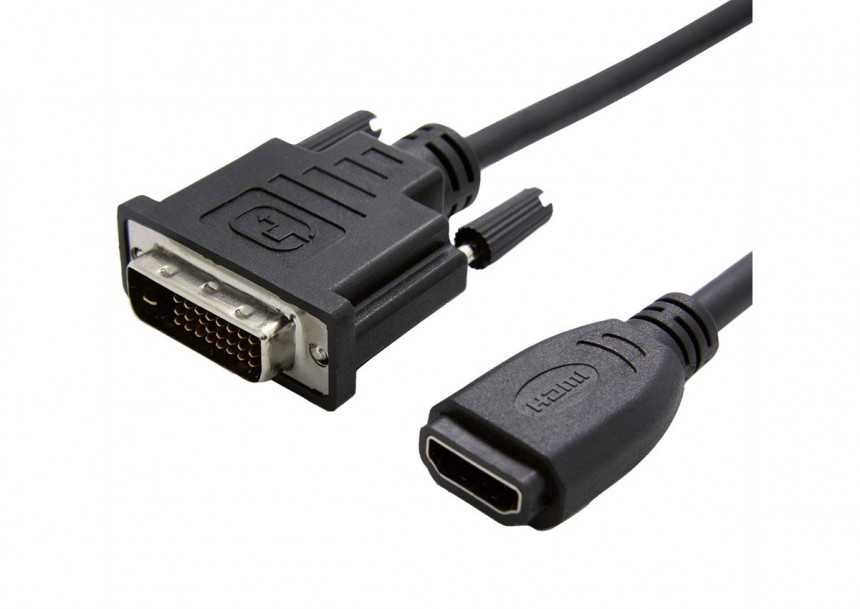 Secomp Value Cableadapter 0.15m DVI M - HDMI F