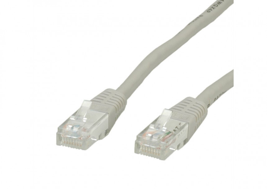 Secomp UTP Cat6 Patch, beige, 5.0m
