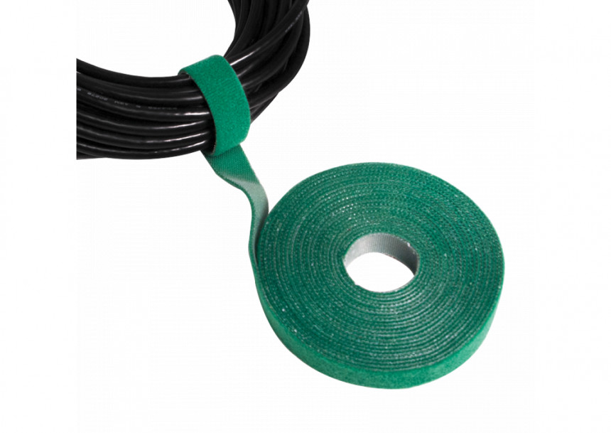 Logilink čičak traka, 4m, 16mm, zelena