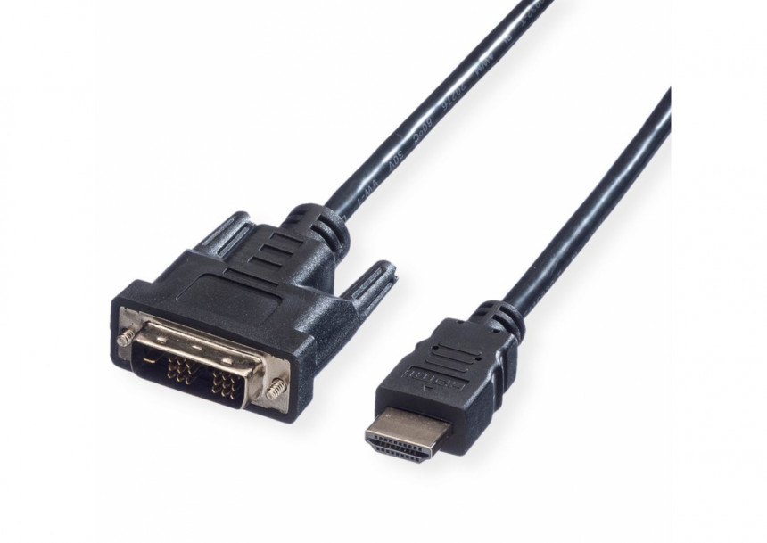 Secomp Value DVI (18+1) M to HDMI M 2.0m