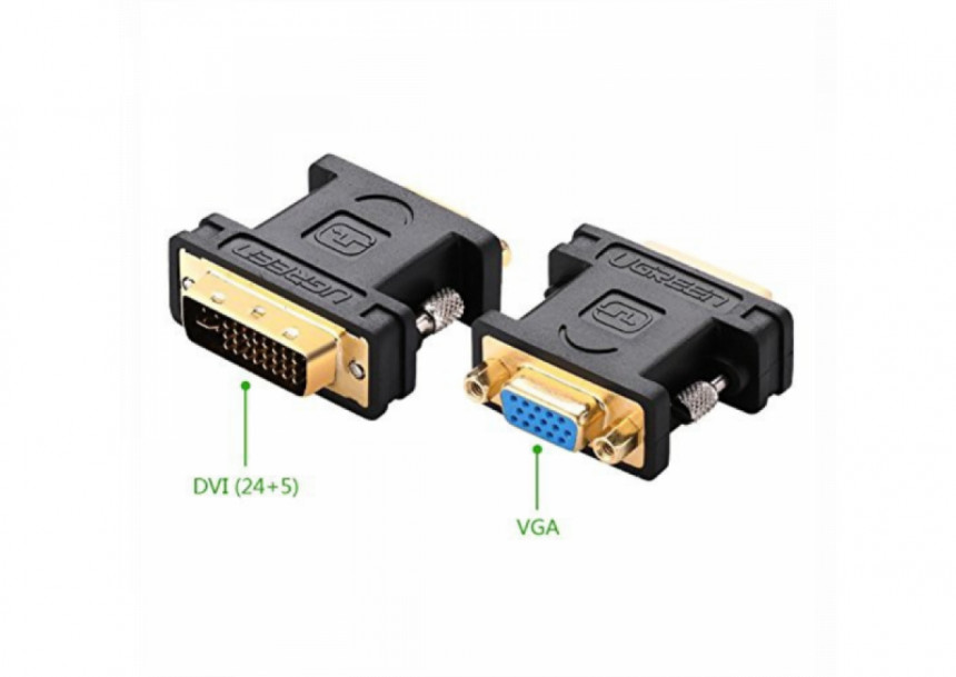 Adapter Linkom DVI (24+5) - VGA M/F