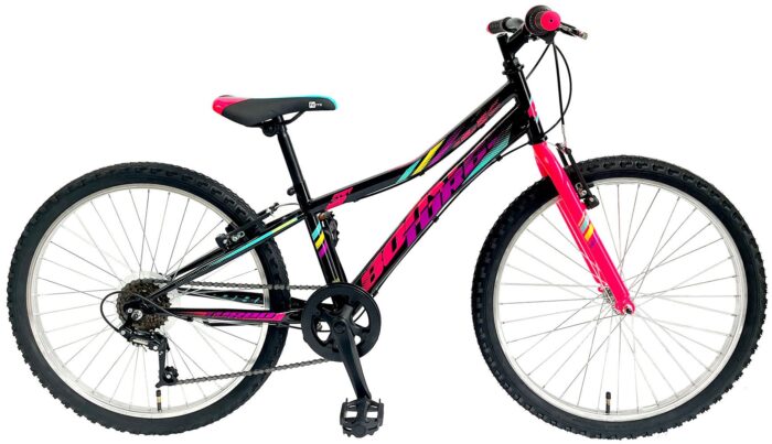 Bicikl Booster Turbo 24″ black pink