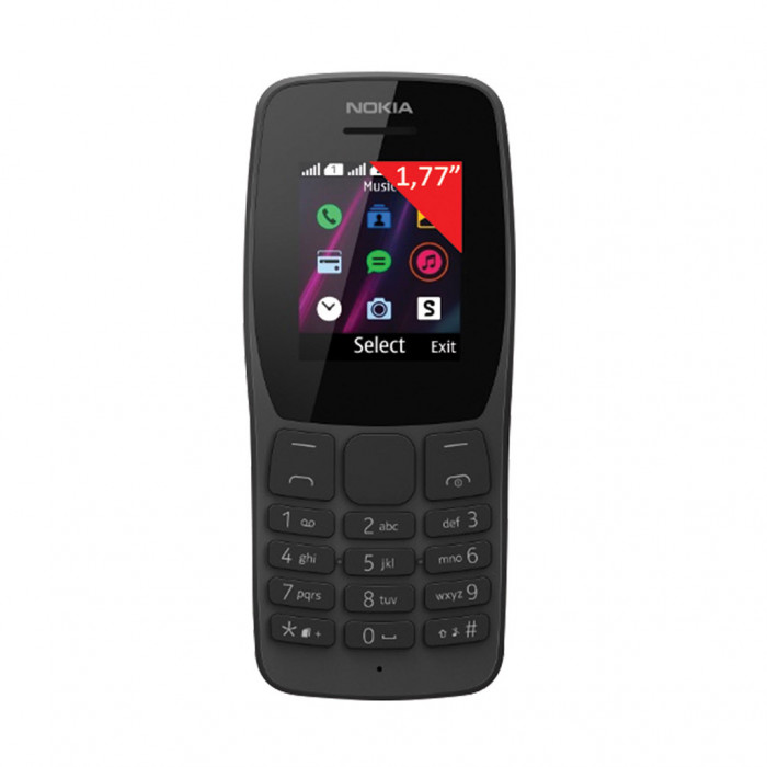 NOKIA 110 DS BLACK