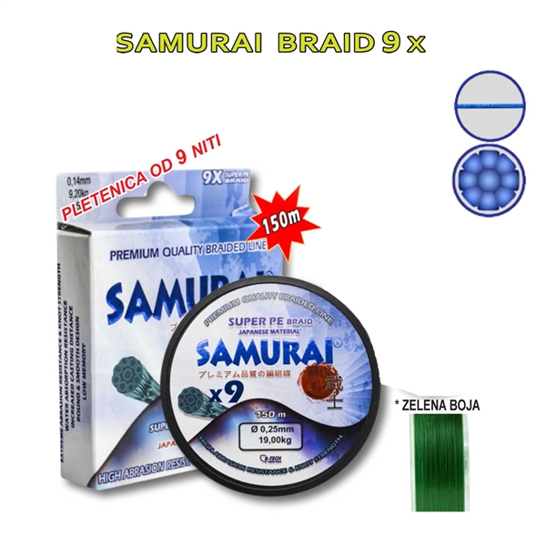 SAMURAI BRAID 9X