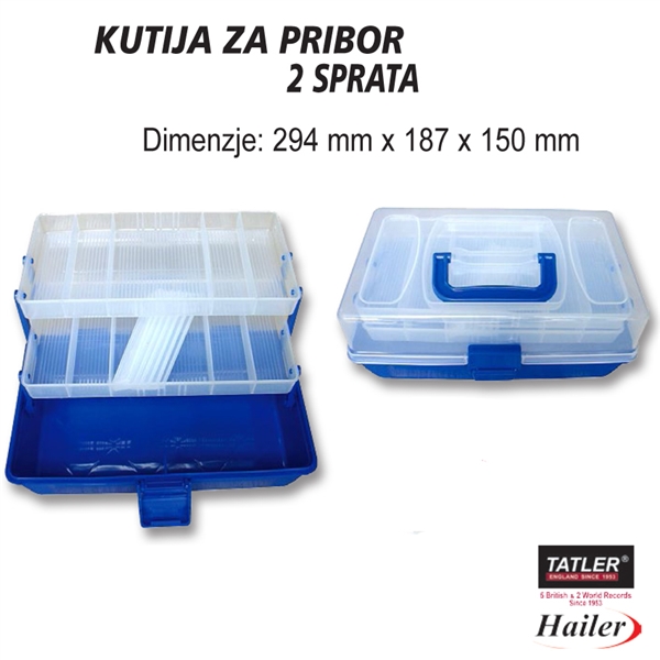 KUTIJA ZA PRIBOR - 2 SPRATA