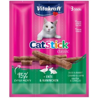 Vitakraft Poslastica Cat Stick Mini Pačetina i Zečetina 24g