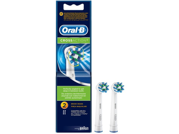 Oral-B Refill EB50 RB 2ct CrossAction