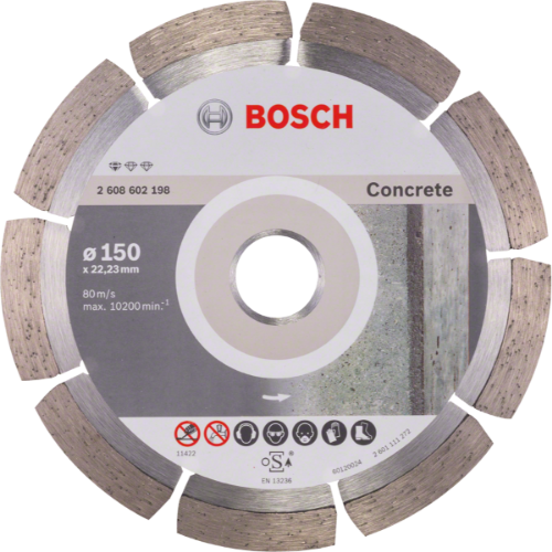 Bosch Standard dijamantska rezna ploča 150x22,23x2x10 mm