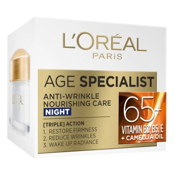 Loreal Age Specialist noćna krema 65+ 50ml