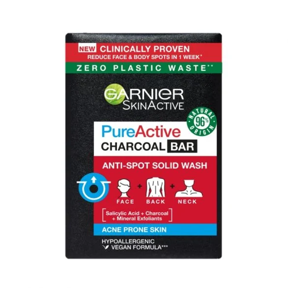 Garnier Pure Active Charcoal čvrsti čistač 100g